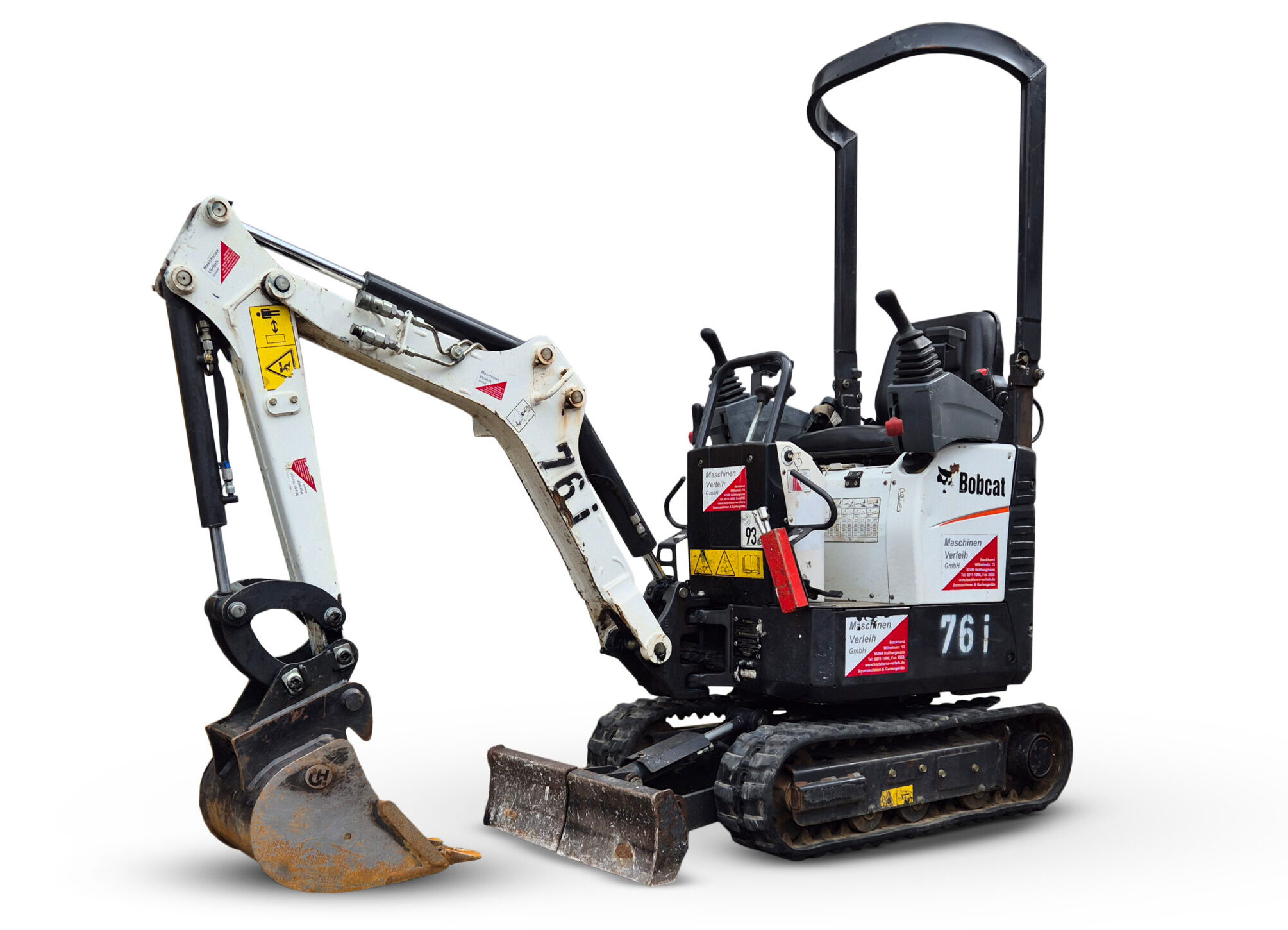 Microbagger 1,2 t – Bagger – einfach mieten bei Maschinenverleih Bockhorni