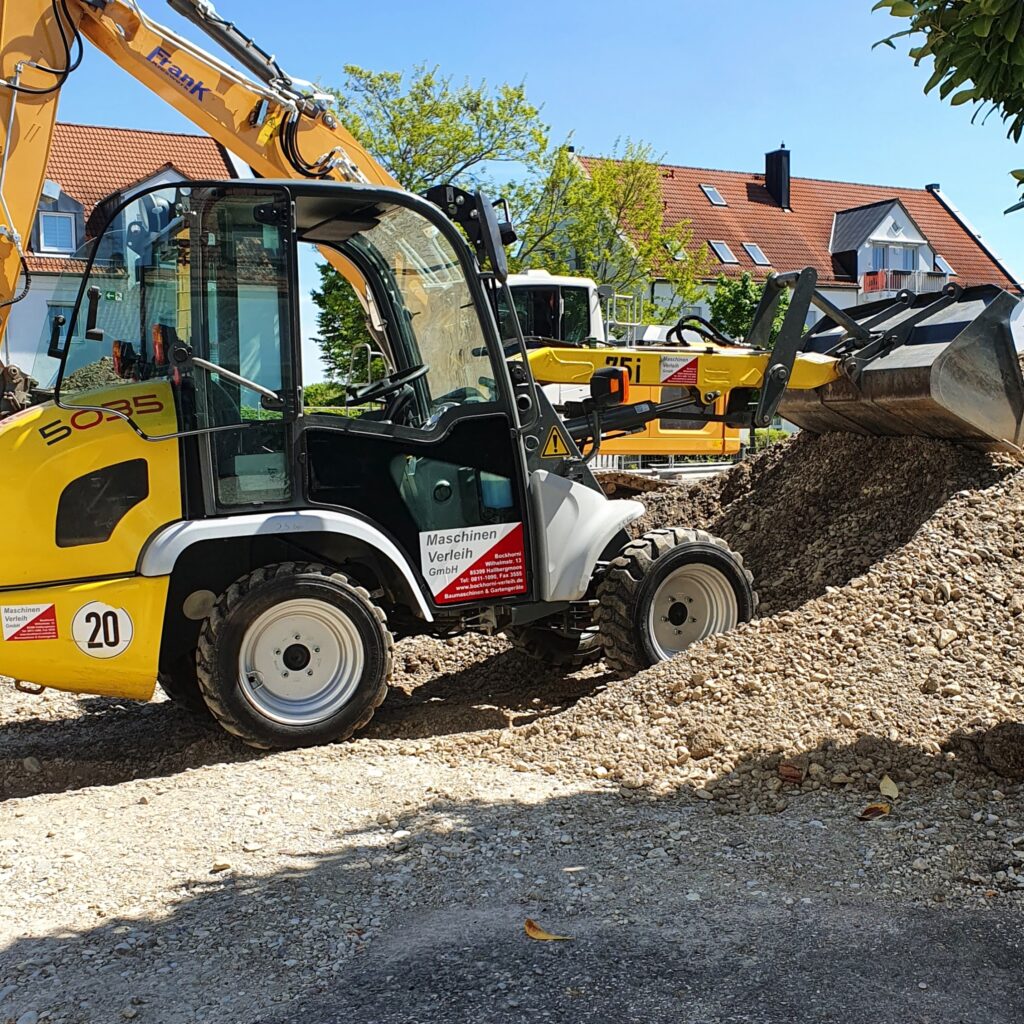Kramer-Lader 1,7 t mieten – einfach mieten bei Maschinenverleih Bockhorni